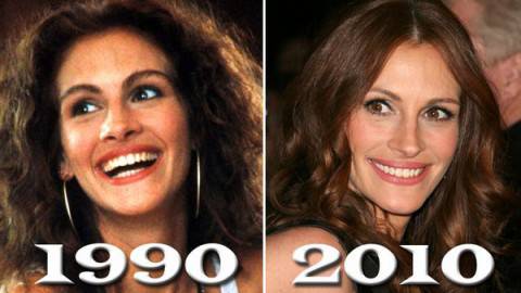 Vip prima e dopo, Julia Roberts tra botox e chirurgia