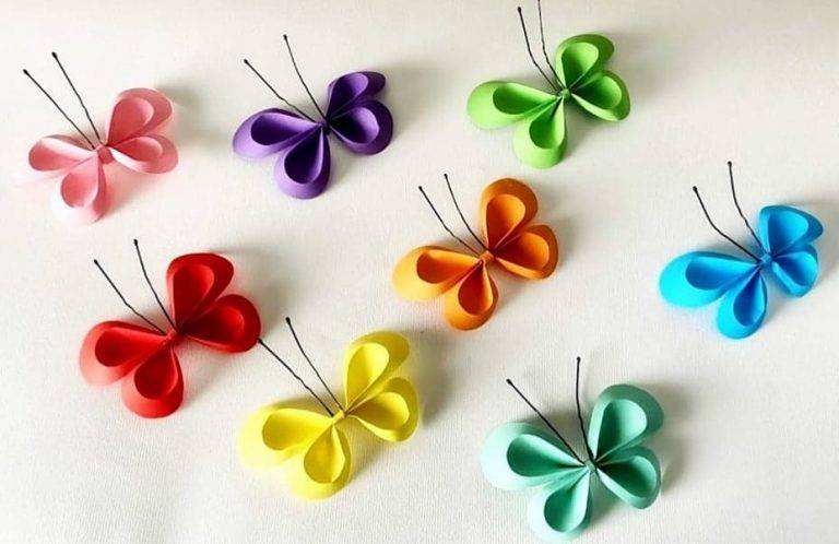 Fai da te | farfalle di carta semplici e bellissime -VIDEO-