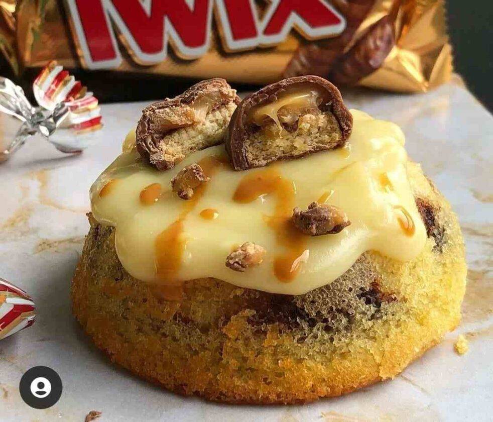 Mini Twix Cake: tortina golosa e leggera