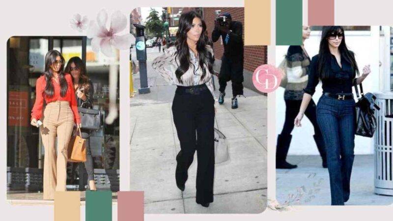 I pantaloni perfetti per un fisico a pera come li indossa Kim ...