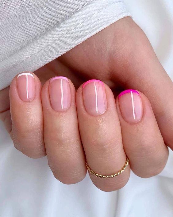 Pensi che le unghie corte non possano prestarsi a manicure glamour ...